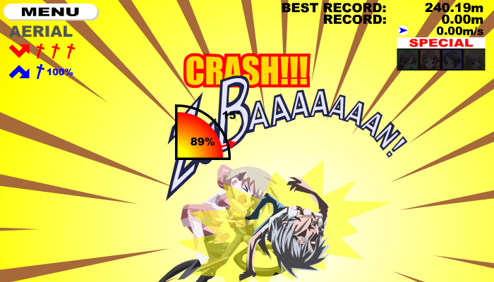 Screenshot of Nanaca Crash!! (Browser, 2005) - MobyGames