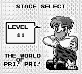 Screenshot of Pri Pri Primitive Princess! (Game Boy, 1990) - MobyGames