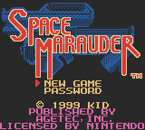 Screenshot of Space Marauder (Game Boy Color, 1999) - MobyGames
