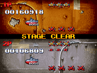 Screenshot of In the Hunt (Arcade, 1993) - MobyGames