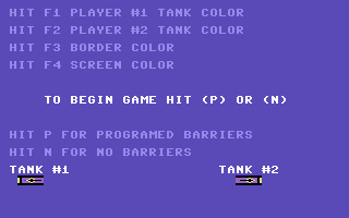Tank Wars (1983) - MobyGames