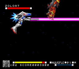 Screenshot of Kidō Senshi V Gundam (SNES, 1994) - MobyGames