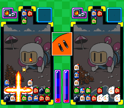 Screenshot of Super Bomberman: Panic Bomber W (SNES, 1995) - MobyGames