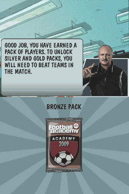 Screenshot of Football Academy (Nintendo DS, 2009) - MobyGames