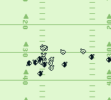 Screenshot of NES Play Action Football (Game Boy, 1990) - MobyGames