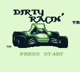 Screenshot of Race Days (Game Boy, 1994) - MobyGames