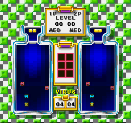 Screenshot of Dr. Mario (SNES, 1990) - MobyGames