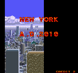 Screenshot of Two Crude Dudes (Arcade, 1990) - MobyGames