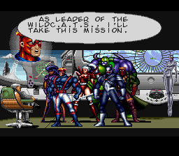 Screenshot of Jim Lee's WildC.A.T.S: Covert Action Teams (SNES, 1995) - MobyGames