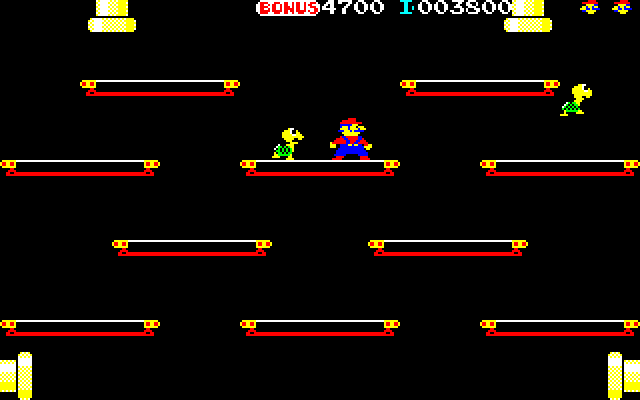 Screenshot of Mario Bros. Special (PC-88, 1984) - MobyGames