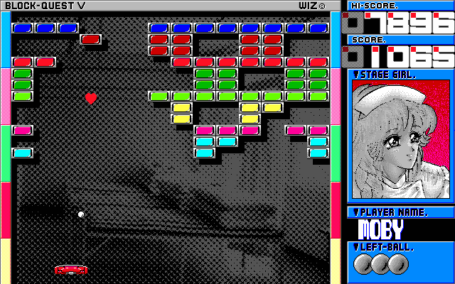 Screenshot of Block Quest V (PC-98, 1993) - MobyGames