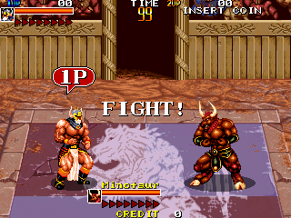 Screenshot of Mutant Fighter (Arcade, 1991) - MobyGames