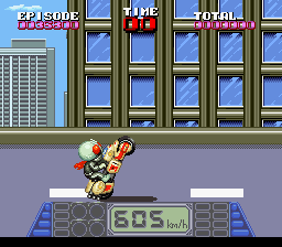 Screenshot of Kamen Rider SD: Shutsugeki!! Rider Machine (SNES, 1993 ...