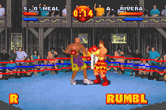 Screenshot of Ready 2 Rumble Boxing: Round 2 (Game Boy Advance, 2001 ...