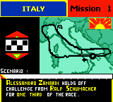 Screenshot of F1 Racing Championship (Game Boy Color, 2000) - MobyGames