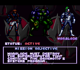 Screenshot of Jim Lee's WildC.A.T.S: Covert Action Teams (SNES, 1995) - MobyGames