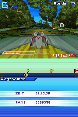 Screenshot of Speed Racer: The Videogame (Nintendo DS, 2008) - MobyGames