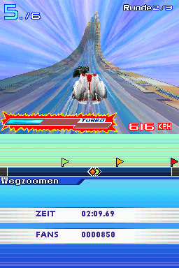 Screenshot of Speed Racer: The Videogame (Nintendo DS, 2008) - MobyGames