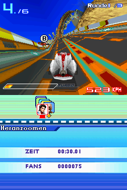 Screenshot of Speed Racer: The Videogame (Nintendo DS, 2008) - MobyGames