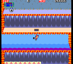 Screenshot of Pitfall II: Lost Caverns (Arcade, 1985) - MobyGames