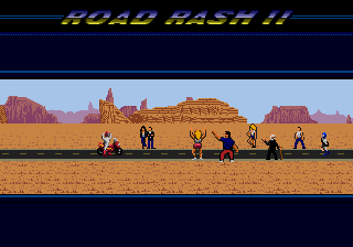 Screenshot of Road Rash II (Genesis, 1992) - MobyGames