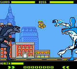 Screenshot of Godzilla: The Series (Game Boy Color, 1999) - MobyGames