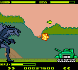 Screenshot of Godzilla: The Series (Game Boy Color, 1999) - MobyGames