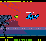 Screenshot of Godzilla: The Series (Game Boy Color, 1999) - MobyGames