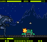 Screenshot of Godzilla: The Series (Game Boy Color, 1999) - MobyGames