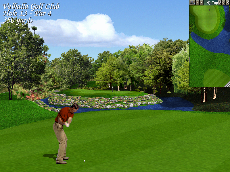 Screenshot of Links LS: Championship Course - Valhalla Golf Club (DOS ...