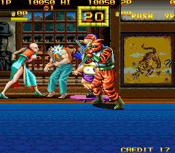 Screenshot of Black Touch 96 (Arcade, 1996) - MobyGames