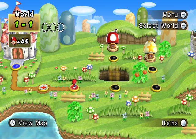 Screenshot of New Super Mario Bros. Wii (Wii, 2009) - MobyGames