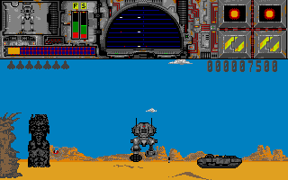 Screenshot of Thunder Burner (Atari ST, 1991) - MobyGames