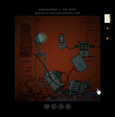 Screenshot of Submachine 5: The Root (Browser, 2008) - MobyGames