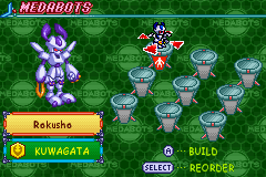 Screenshot of Medabots: Rokusho (Game Boy Advance, 2003) - MobyGames