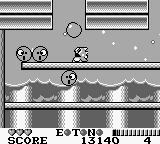 Screenshot of Bubble Bobble: Part 2 (Game Boy, 1993) - MobyGames