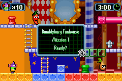 Screenshot of VeggieTales: LarryBoy and the Bad Apple (Game Boy Advance ...