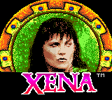 Screenshot of Xena: Warrior Princess (Game Boy Color, 2001) - MobyGames