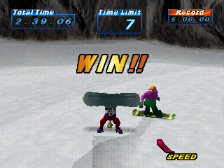 Screenshot of Snowboarding (PlayStation, 2000) - MobyGames