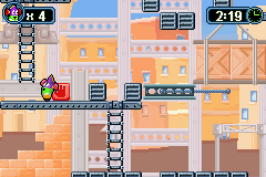 Screenshot of VeggieTales: LarryBoy and the Bad Apple (Game Boy Advance ...