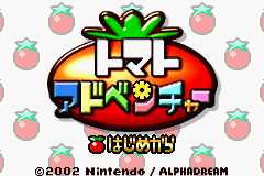 Screenshot of Tomato Adventure (Game Boy Advance, 2002) - MobyGames
