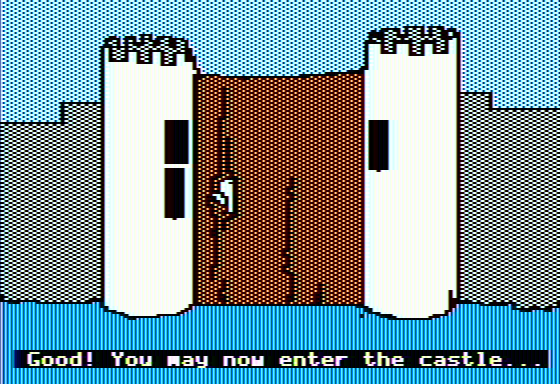 Screenshot of Memory Castle (Apple II, 1983) - MobyGames