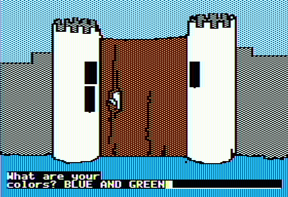 Screenshot of Memory Castle (Apple II, 1983) - MobyGames