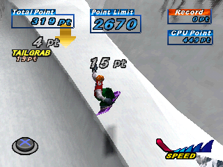 Screenshot of Snowboarding (PlayStation, 2000) - MobyGames