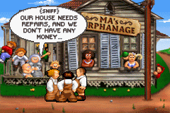 Screenshot of The Three Stooges (Game Boy Advance, 1987) - MobyGames