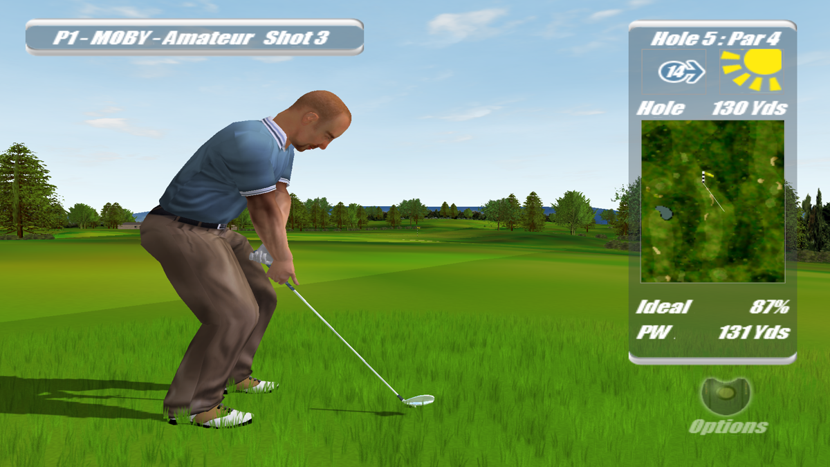 Screenshot of Real World Golf (Windows, 2005) - MobyGames