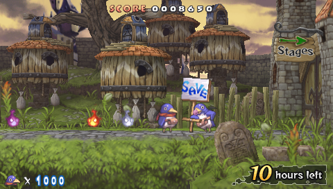 Screenshot of Prinny: Can I Really Be the Hero? (PSP, 2008) - MobyGames