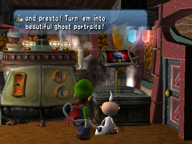 Screenshot of Luigi's Mansion (GameCube, 2001) - MobyGames