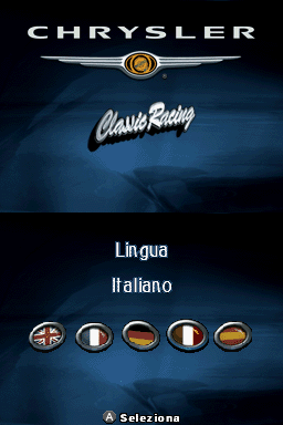 Screenshot of Chrysler: Classic Racing (Nintendo DS, 2008) - MobyGames