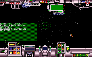 Screenshot of Deep Space (Amiga, 1986) - MobyGames